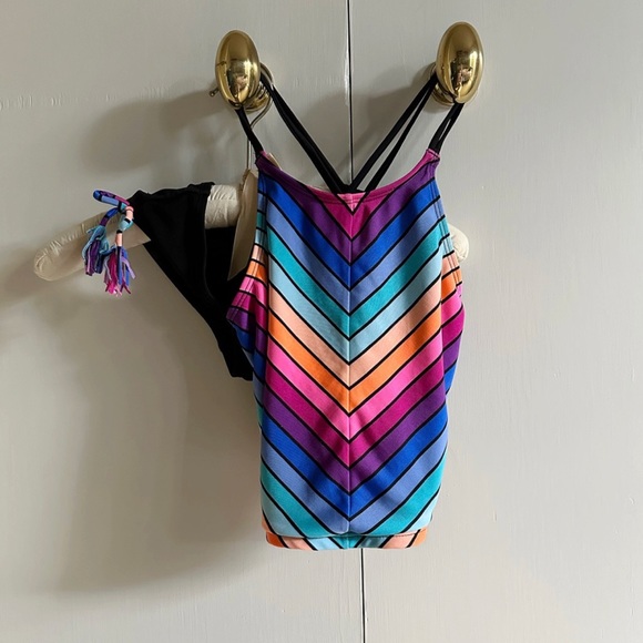 art class | Swim | Art Class Girls Rainbow Inspo Halter Bikini | Poshmark